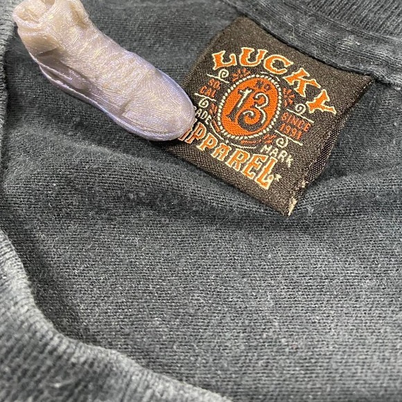 American Retro | Shirts | Retro Lucky 3 Skull Pipe Whiskey And Tears ...